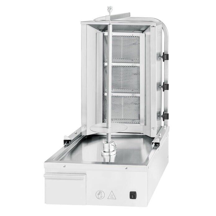 3 BURNER WIDE KEBAB MACHINE/ SHAWRMA NAT GAS - Universal Catering