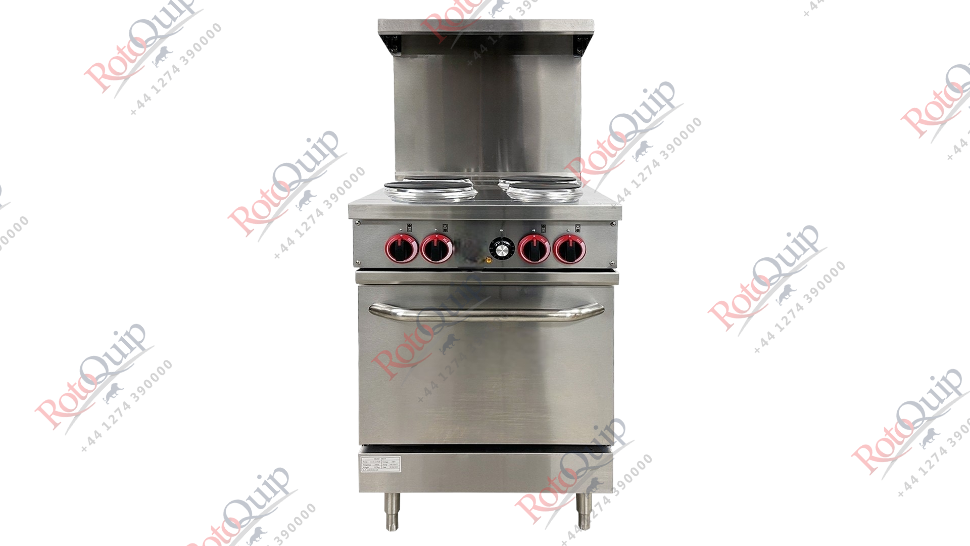 RER24 – 4 Burner Heavy Duty Electric Hot Plate With Oven - Universal ...