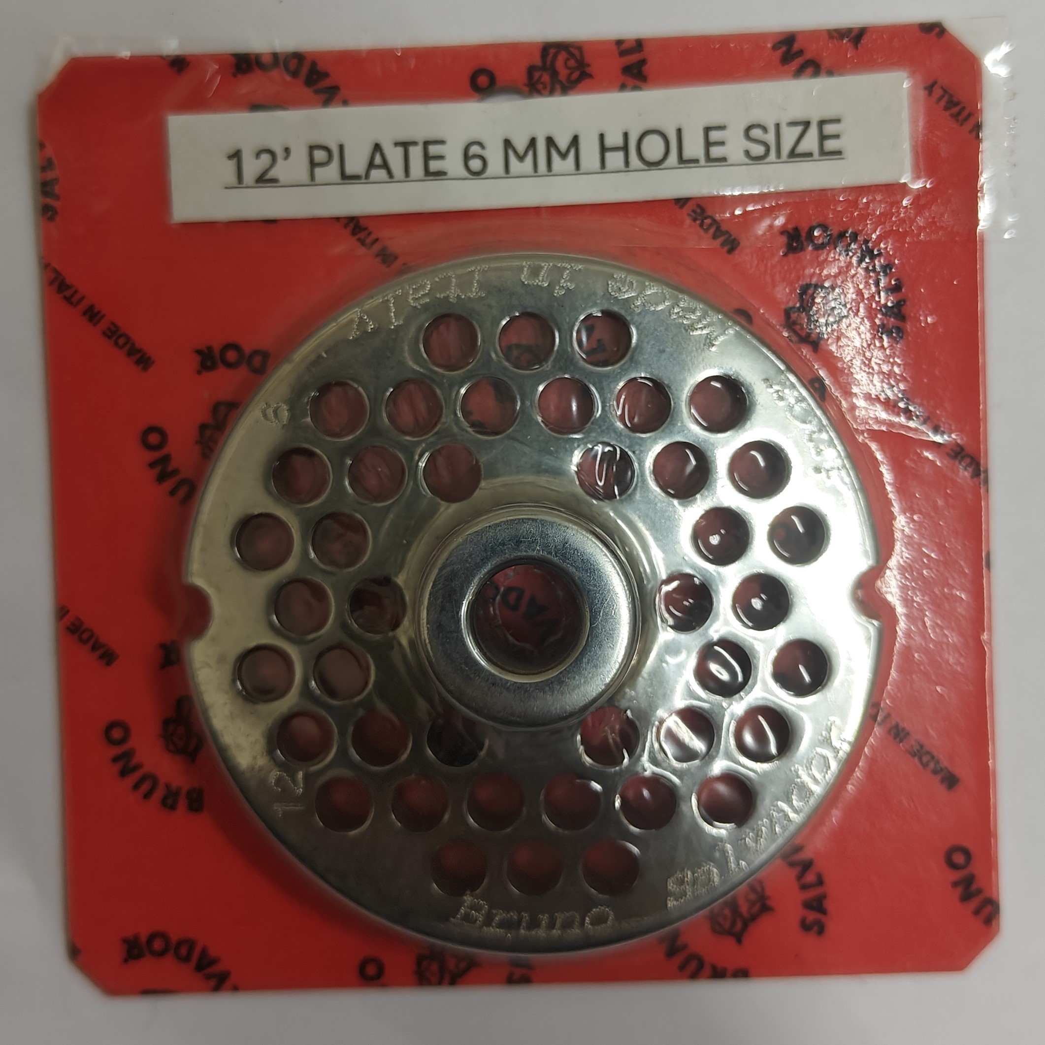 12" Plate with 6mm Holes - Universal Catering